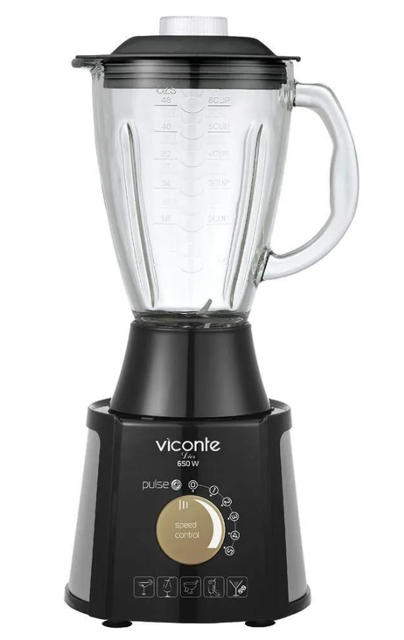 Блендер стационарный Viconte VC-4418 (650Вт, 5 режимов)