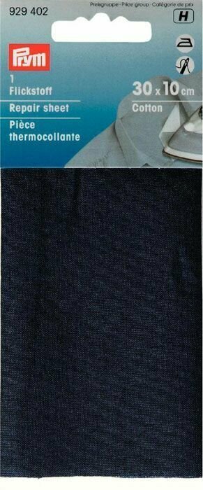 Ткань для приутюживания заплаток, цв. темно-синий PRYM 929402