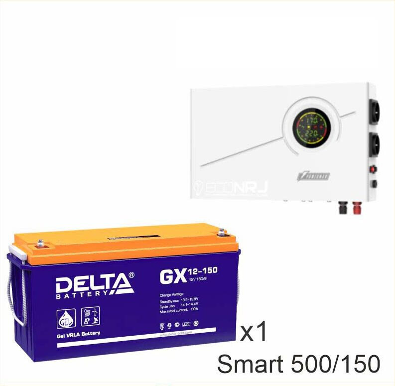 ИБП Powerman Smart 500 INV + Delta GX 12-150