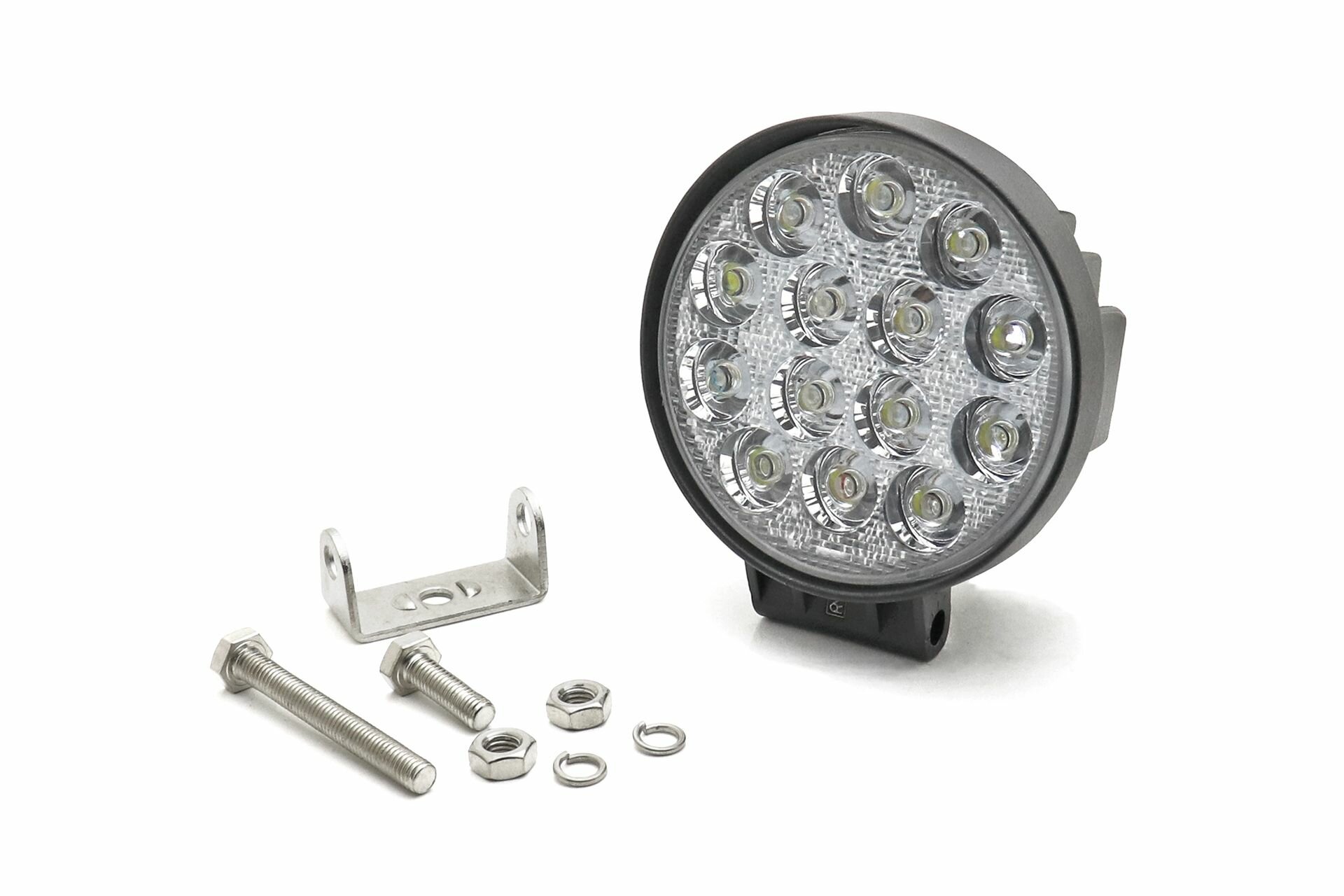 Фара cветодиодная WL-142CF (ближний свет, алюминиевый корпус, 14 диодов, 42Вт) Арт.5184