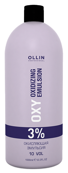 Оксидант Ollin Professional Performance Oxy Oxidizing Emulsion, 3% 10 vol, 1000 мл