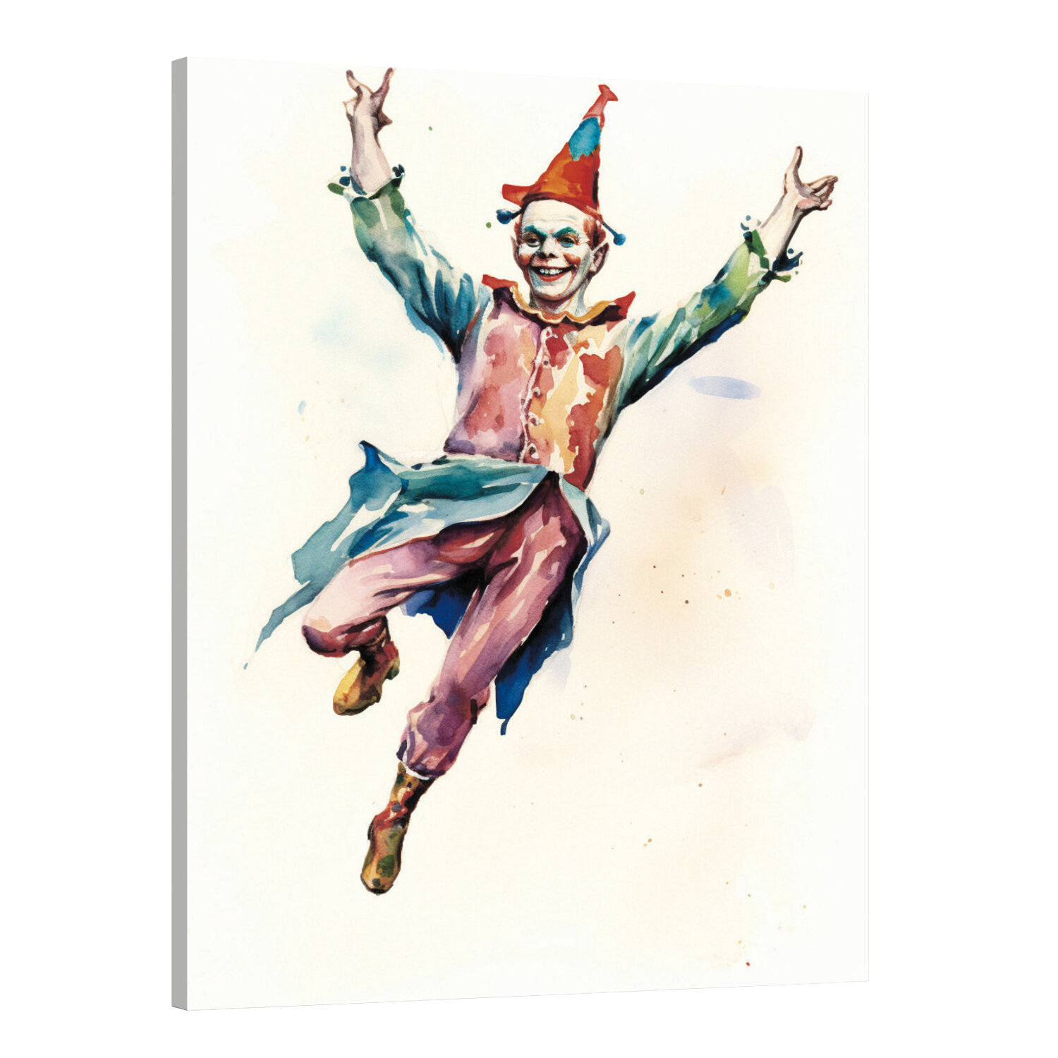 Интерьерная картина 50х70 "Приколы шута"