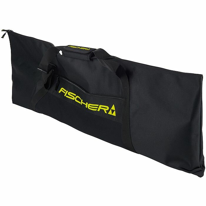 Чехол для лыжероллеров FISCHER Rollerski Bag на 3 пары (черный/желтый) (104)