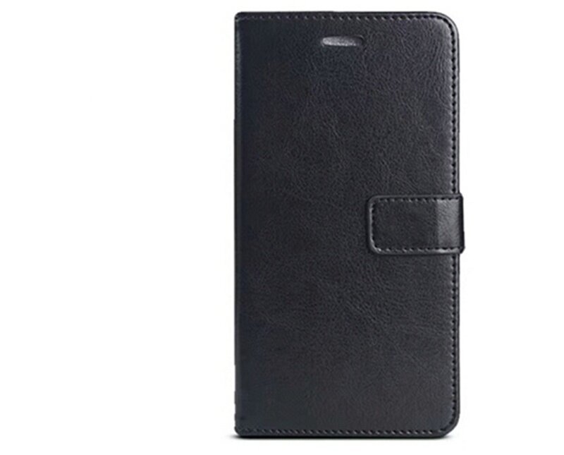 Чехол-книжка Чехол. ру для Ulefone Armor X8 из качественной импортной искусственной кожи с подставкой застежкой и визитницей черный