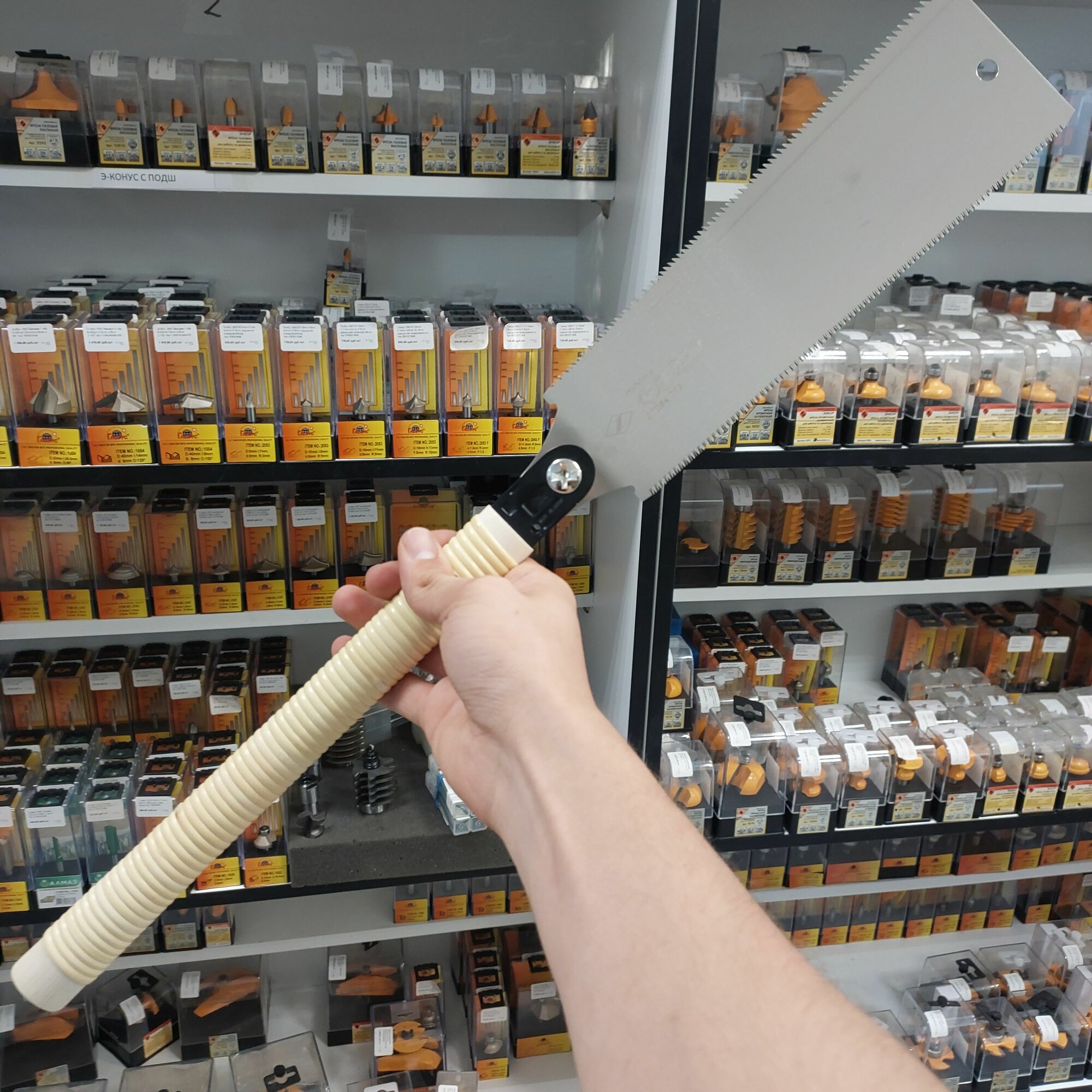 Ножовка Рёба Япония для универсального пиления древесины 250 мм шаг (18/9 TPI) ZETSAW