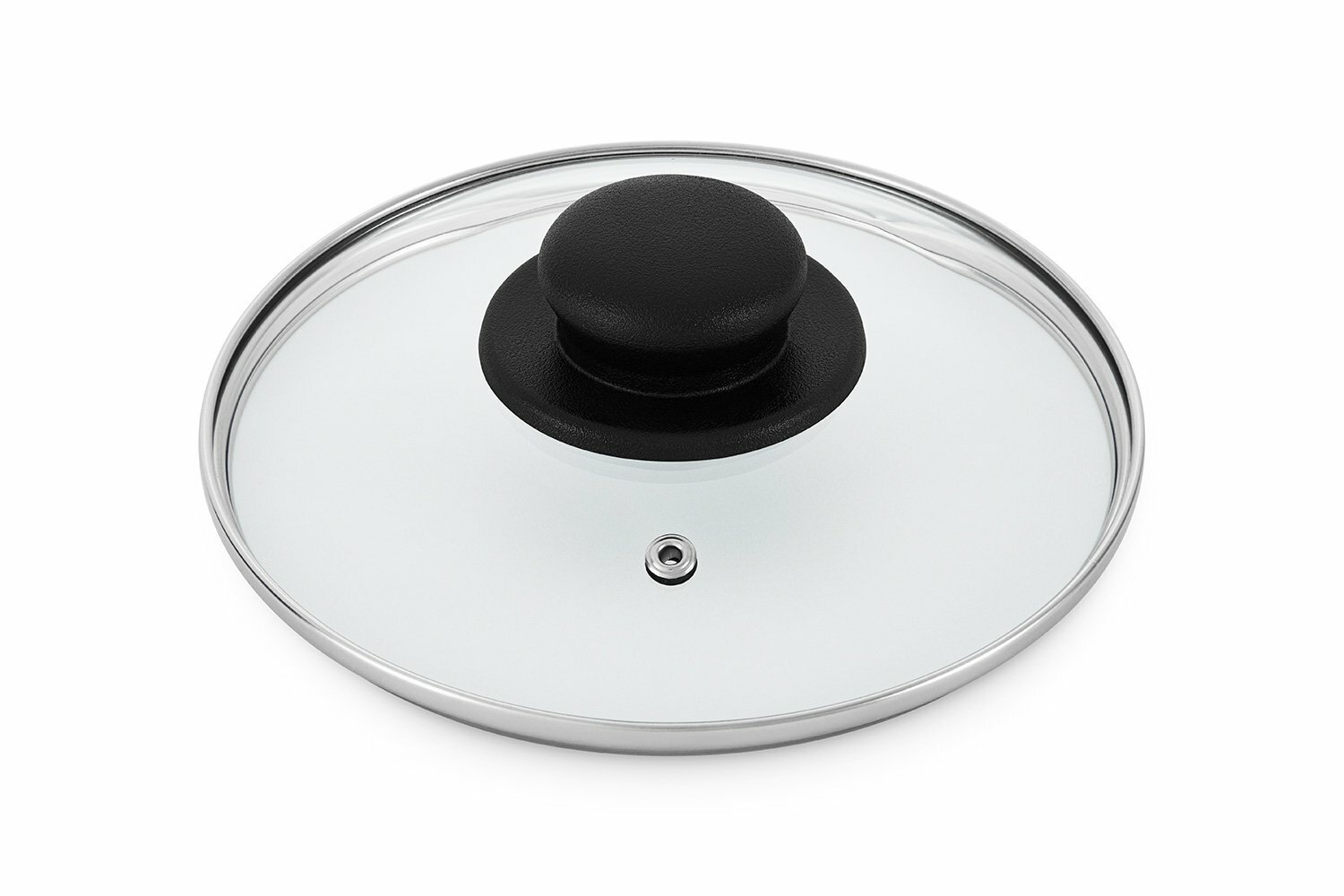 MITTE КС 18 см крышка стеклянная для посуды, долговечное стекло, высокая прозрачность