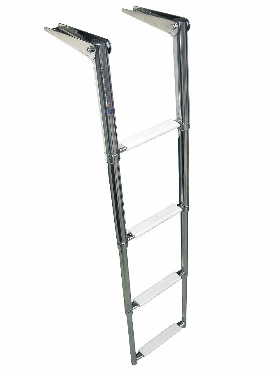 Трап телескопический для катера/лодки, нержавеющая сталь, 4 ступени, ширина 300 мм (10247442)