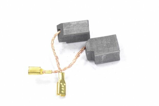 Щетки угольные 6,4*10*13,4мм(2шт) для перфоратора DeWALT DW 130/133, поводок клемма-мама