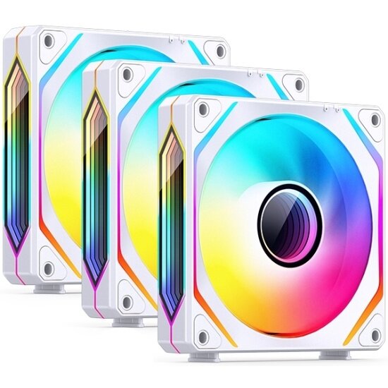 Вентиляторы для корпуса Jonsbo ZL-120W(3 in 1) White 3шт