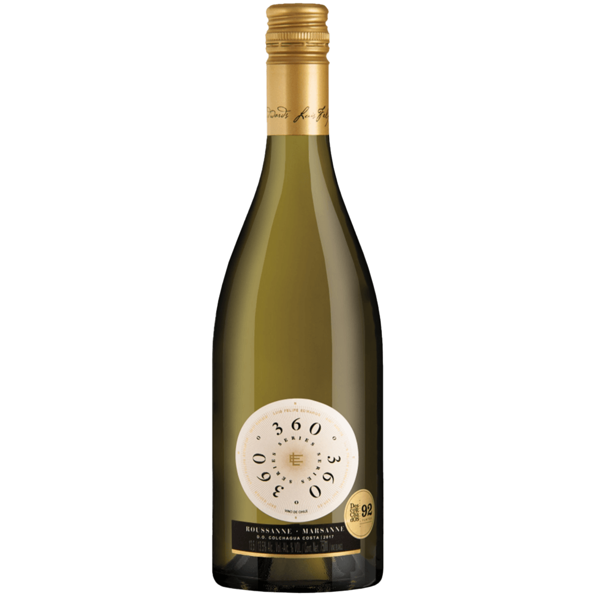 Вино Luis Felipe Edwards, 360° Roussanne-Marsanne, белое, сухое, 0,75 л