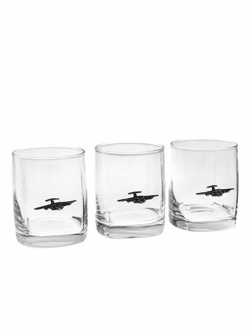 Набор стаканы для виски ИЛ-76 в подарочном футляре