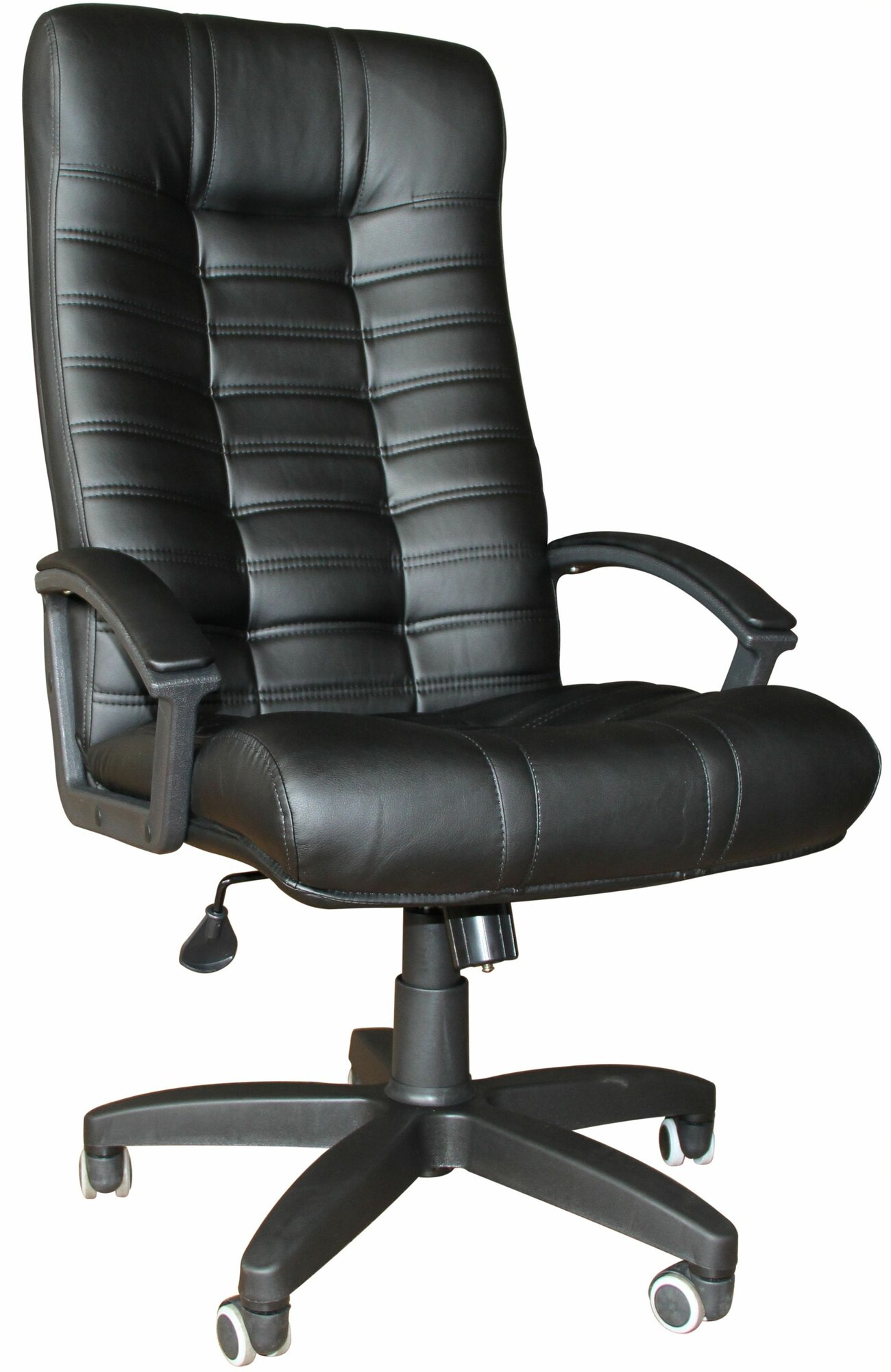 Атлант мп 681 натуральная кожа Мадрас черная