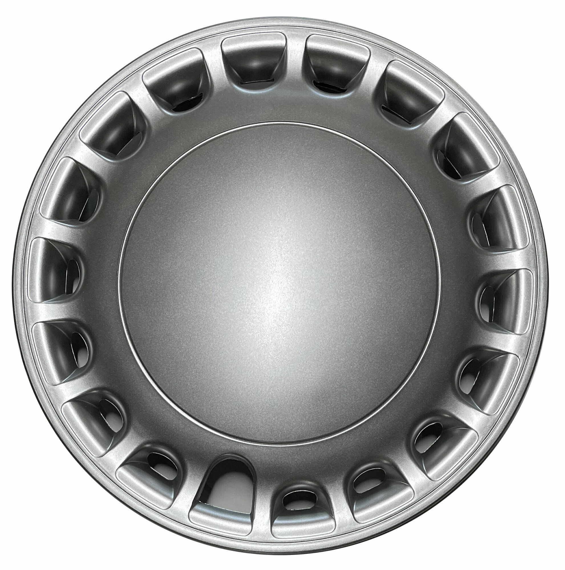 Автомобильные колпаки на диски сильвер R14", в комплекте 4 колпака