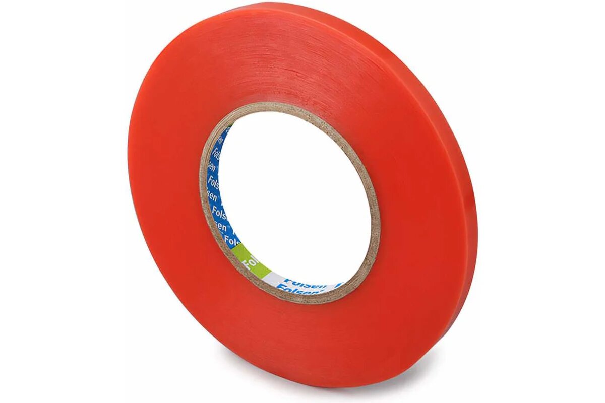 FOLSEN Двусторонняя РЕТ лента 9мм x 50м, прозрачная 035405009
