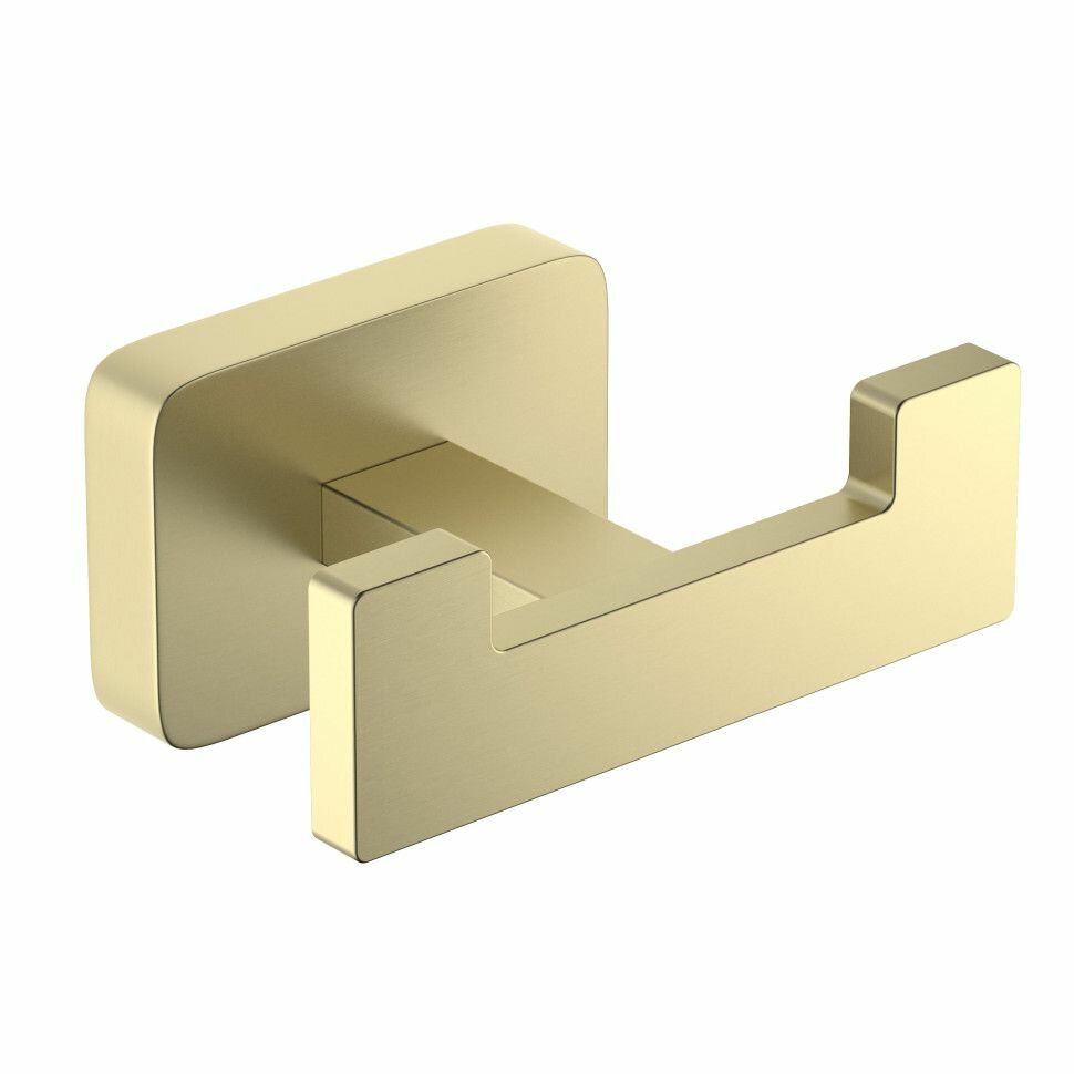 Крючок SCHEIN двойной матовое золото (9212BG)