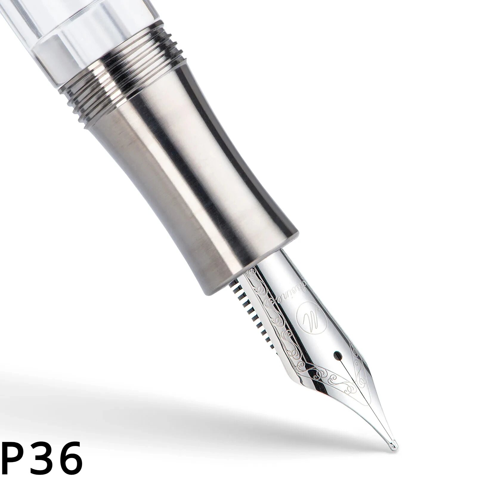 Перьевая ручка Asvine P36 титан, перо F, цвет Avsine Nib