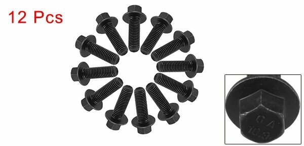 Болты для выпускного коллектора автомобиля UXCELL M8x1.25, шпильки из легированной стали для Chevrolet Suburban 2015, для двигателей серии GM LS LT 1997 +