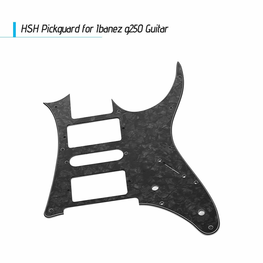 HSH Электрическая гитара Pickguard PVC Pick Guard Scratch для Ibanez g250 Замена