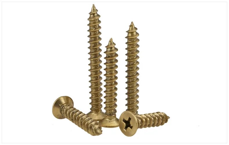 Латунные саморезы ELESAVEE M3.5 25mm 30pieces