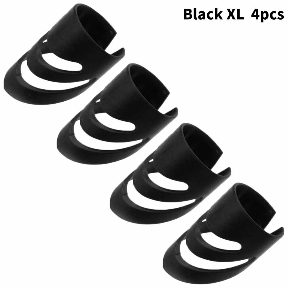 Медиаторы для гитары Alaska 4 шт, M/L/XL Черный, Black-XL