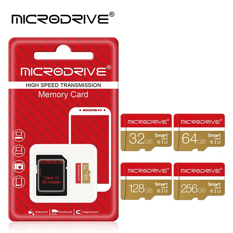 Карта памяти MicroSD 16 ГБ