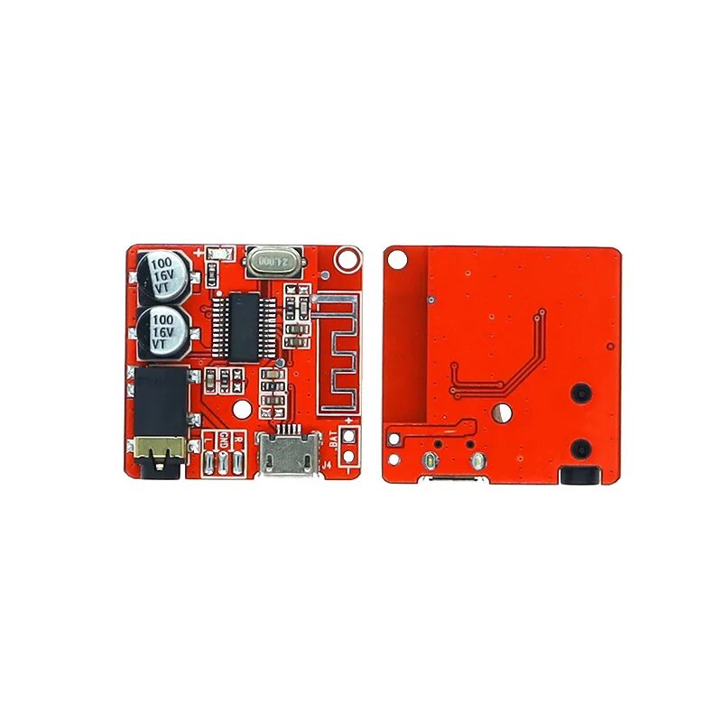Беспроводной аудиомодуль Bluetooth 4.1 5.0 Module 1pcs, BT 5.0 Micro USB Red