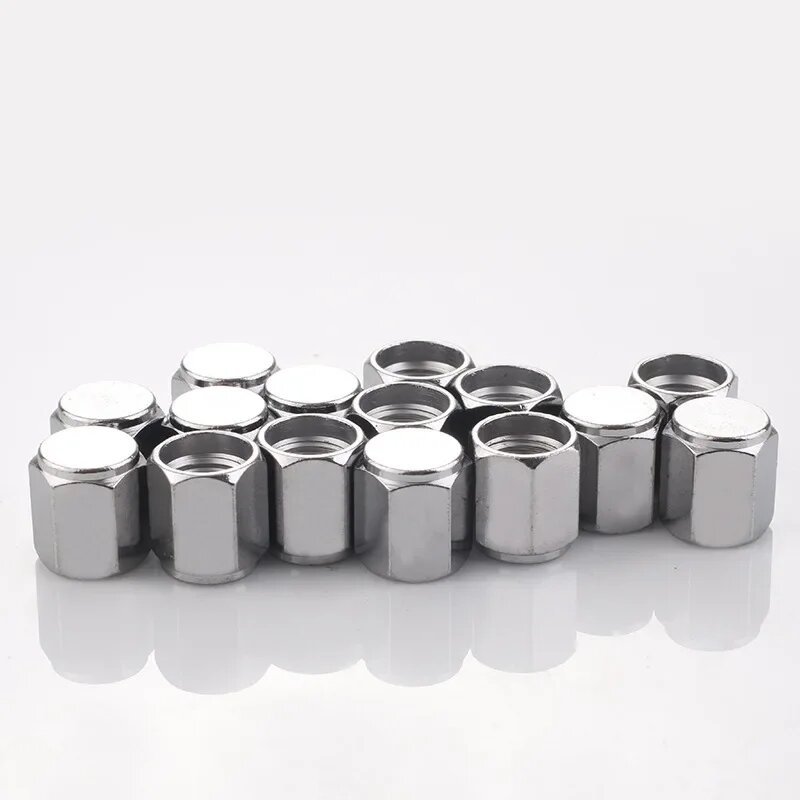 Хромированные медные колпачки для автомобильных шин, металлические колпачки для клапанов для B 20pcs