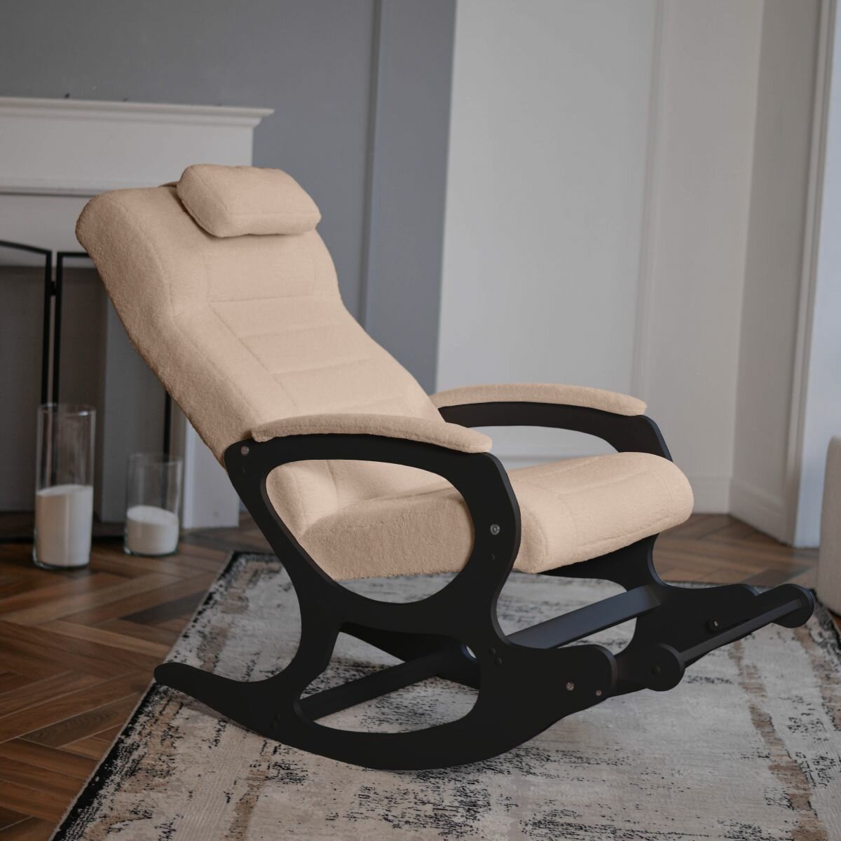 Кресло качалка букле