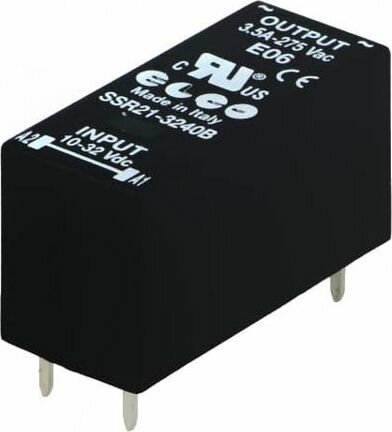 Реле ELCO SSR21-3240B полупроводниковое SPST-NO Uупр 10-32ВDC 3А 12-275ВAC 1 шт