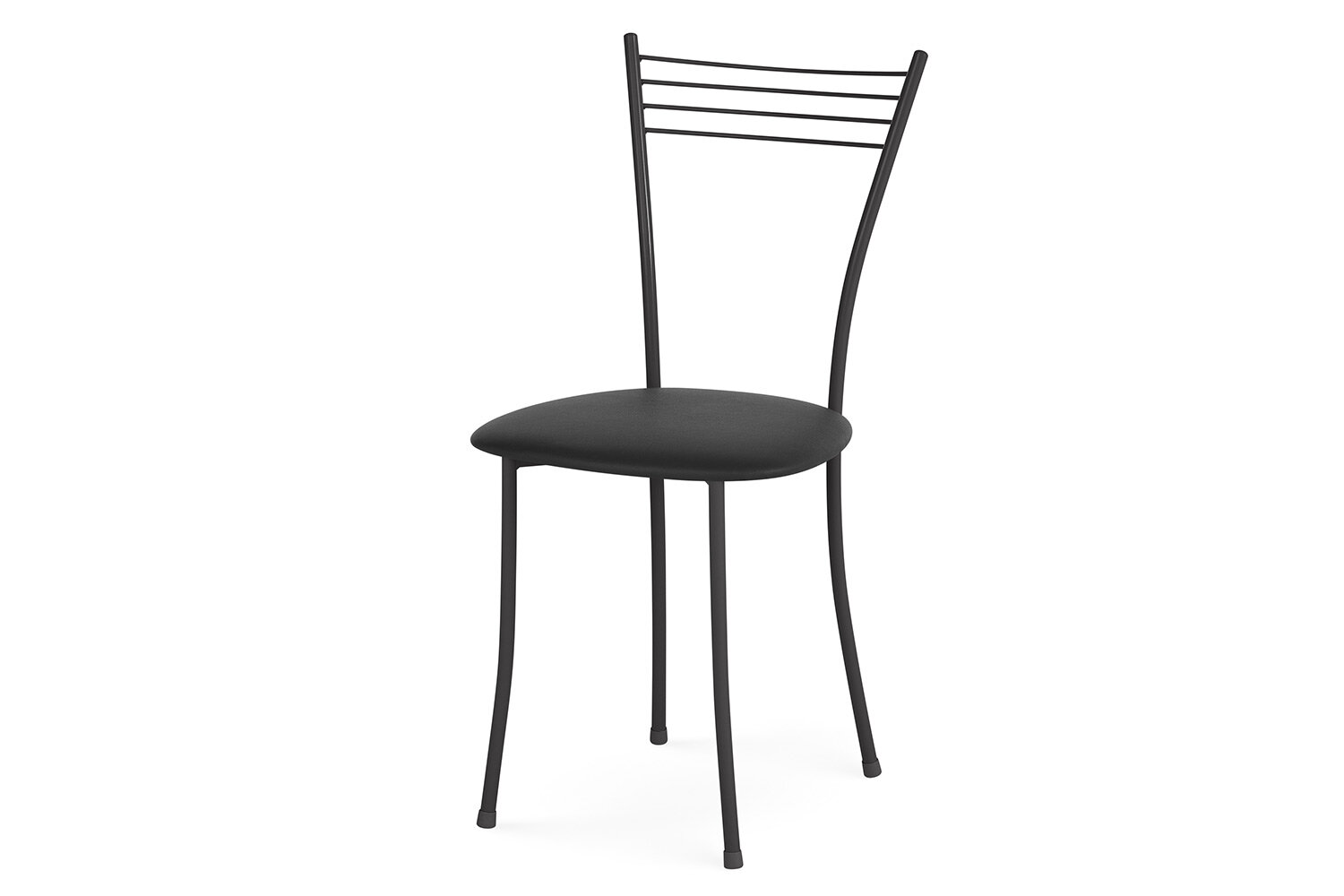 Стул кухонный Hoff Hanna, 40х90х53 см, мягкое сиденье, цвет черный