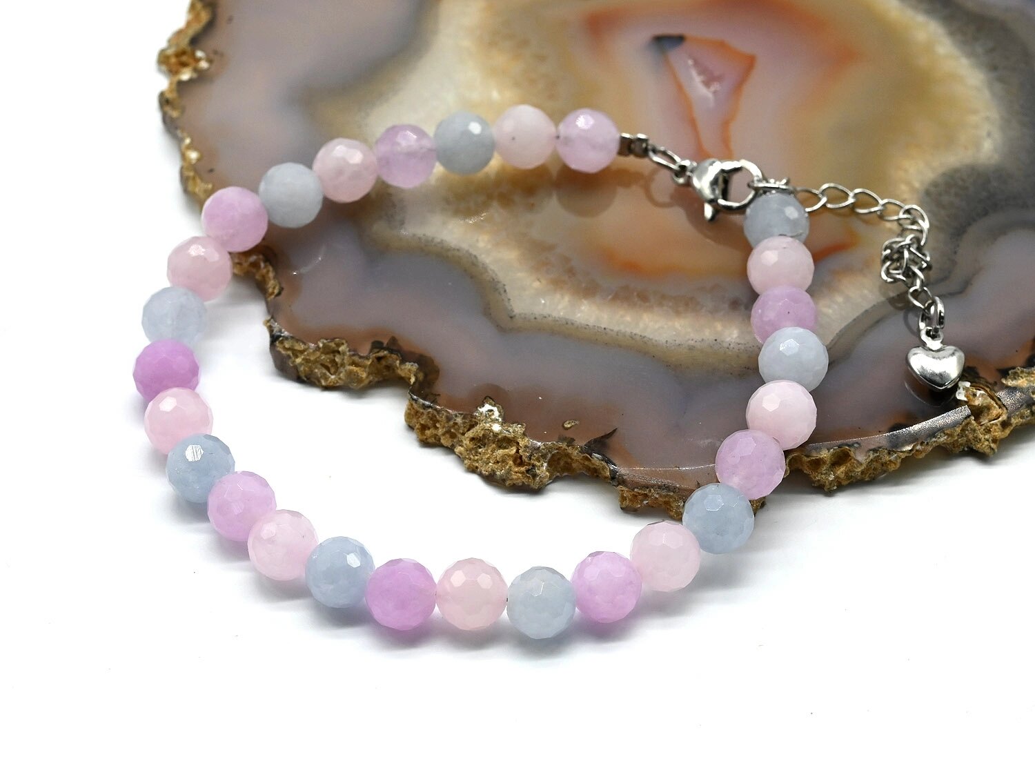 Браслет, кальцит