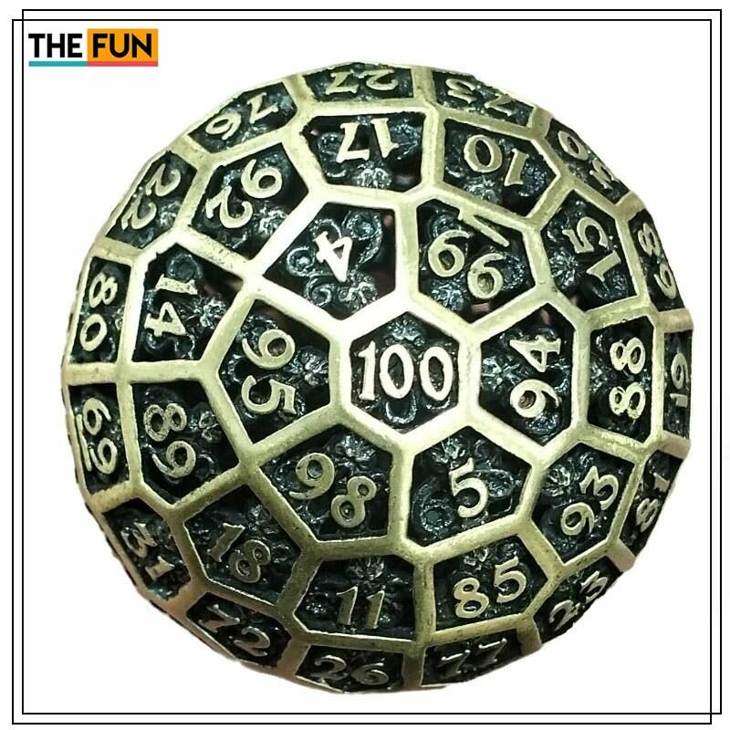 DnD Metal Dice, кубики метал для DnD и настольных ролевых игр (дайсы ДнД)