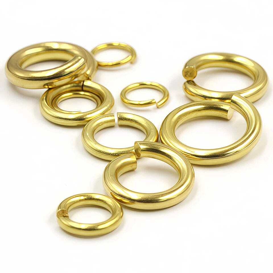 Латунные прыжковые кольца 5-18 мм 1.5 x 14mm - 50pcs