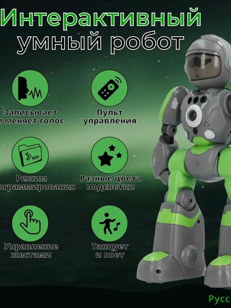 Робот радиоуправляемый интерактивный BG1538 , русская озвучка