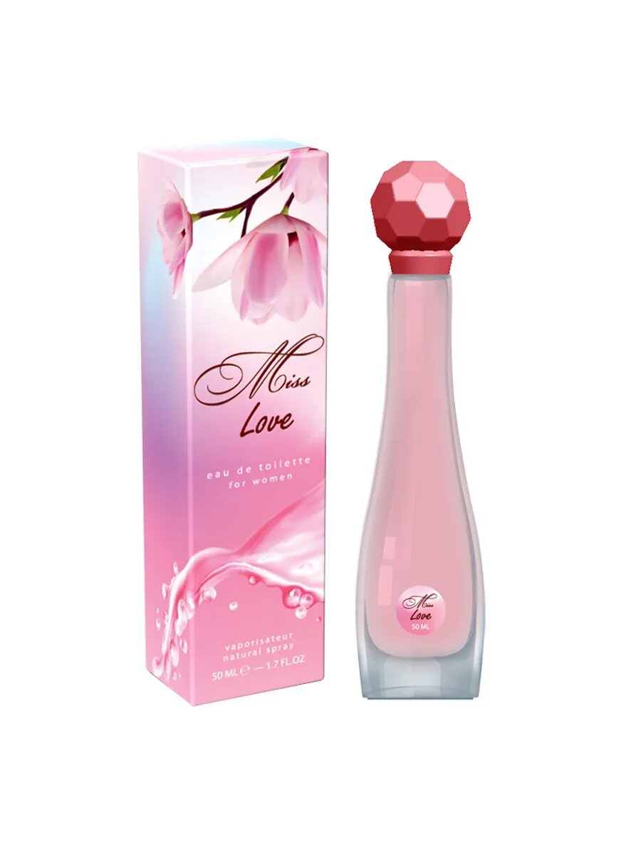 Delta Parfum Туалетная вода Miss Love женская, 50 мл