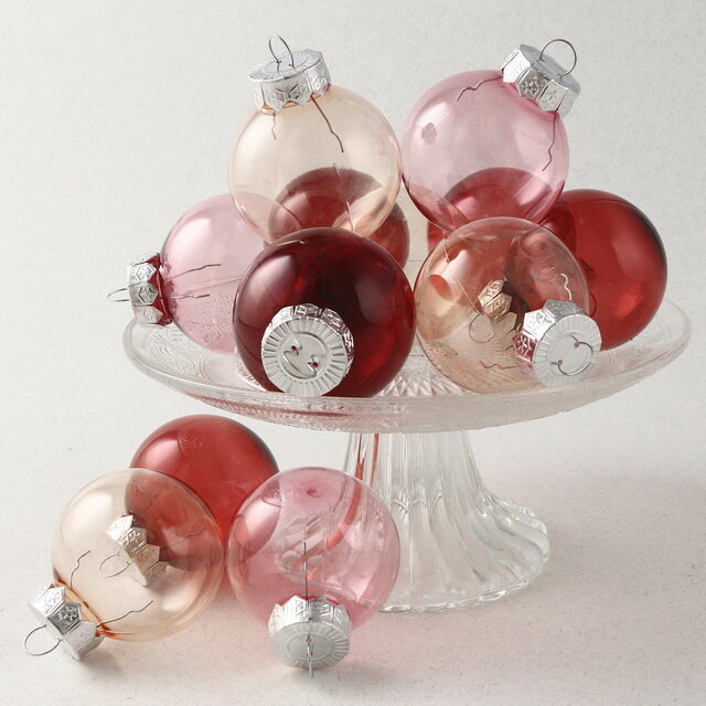 Набор пластиковых шаров Romantic Night 6 см, 9 шт, Koopman, ACS105110