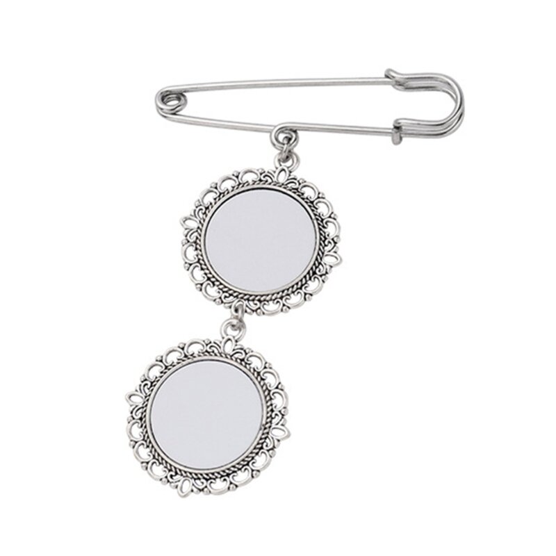 Рамка для фото круглая алюминиевая