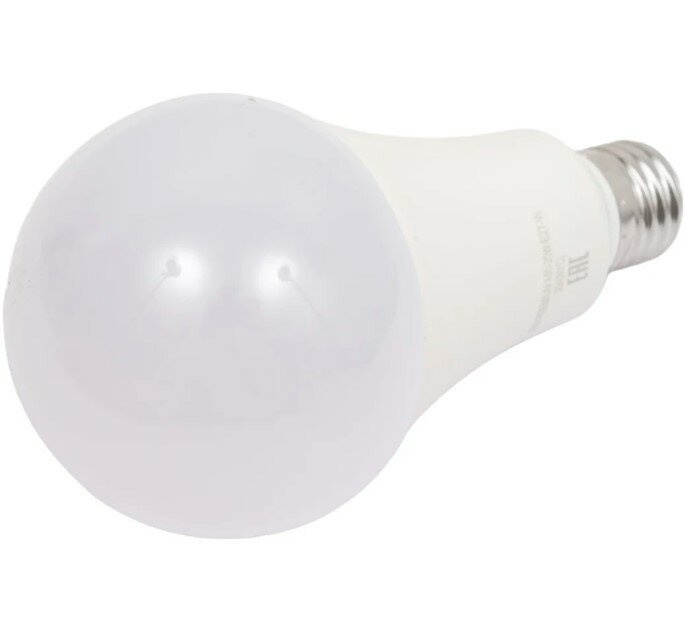 Лампа светодиодная 25W E27 A80 4000K 220V (LED PREMIUM А80-25W-E27-W) Включай