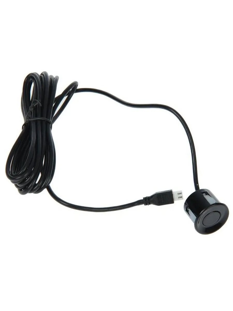 Датчик парктроника, посадочный D 22 мм, провод 230 см. чёрны