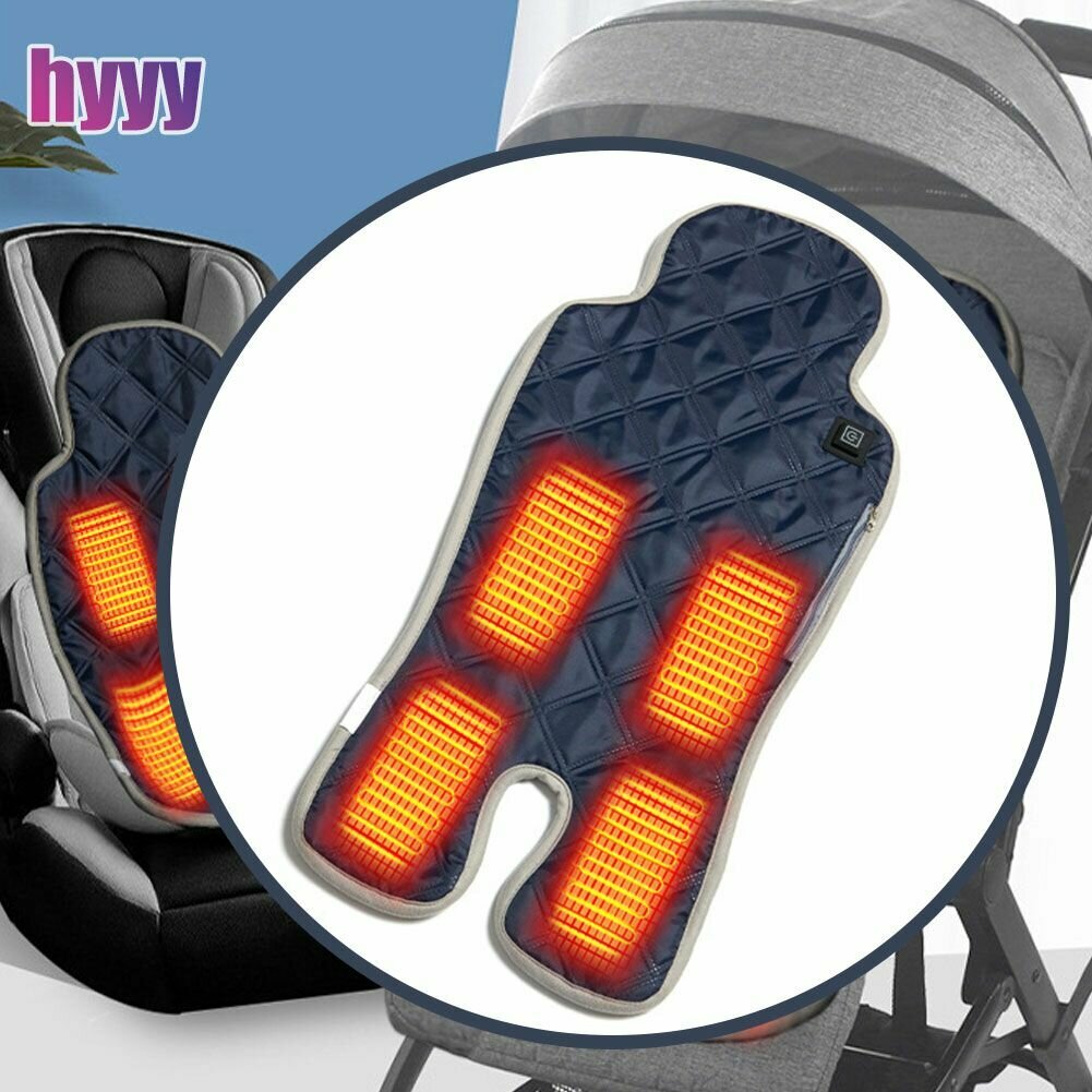Коврик с подогревом для детской коляски, универсальный детский защитный коврик, необходимое зимнее снаряжение, сохраняет тепло и комфорт вhyyy