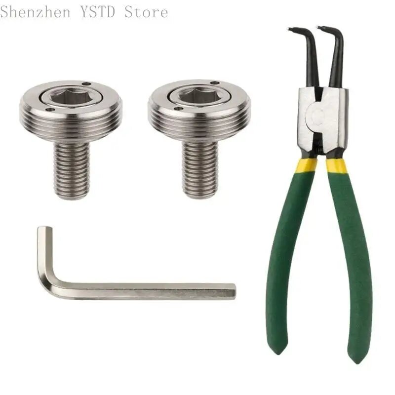 Титановые болты для шатунов 2 шт. for titanium color