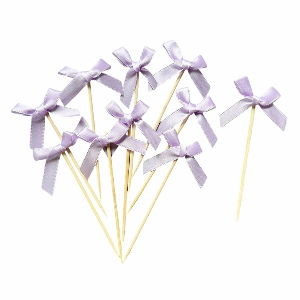 10 палочек, галстук-бабочка, надпись на торте, надпись на торте-фиолетовый