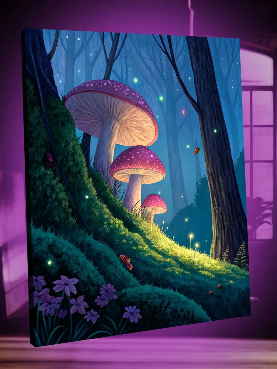 Интерьерная картина Грибы