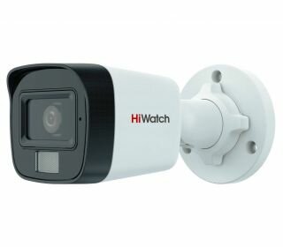 HiWatch DS-T200A(B) (2.8mm) HD-видеокамера, 2мп, EXIR/LED подсветка, микрофон