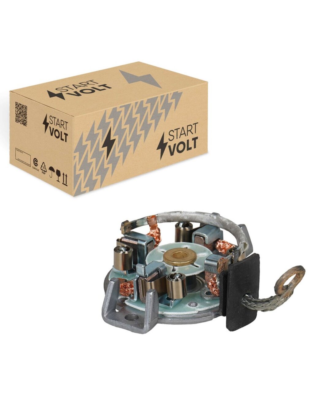 Узел щеточный стартера для а/м ВАЗ 2190 "STARTVOLT" (тип STARTVOLT)