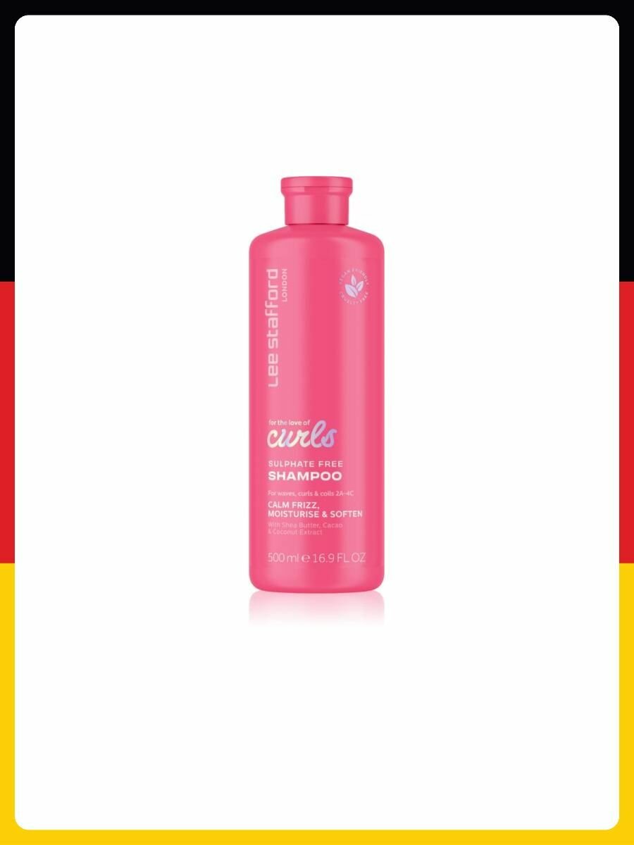 Шампунь для волос Lee Stafford For The Love Of Curls Shampoo for wavy and curly hair, 500 мл