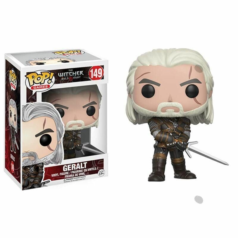 Фигурка-игрушка POP MARK Gerald 149 /Ведьмак 3, Геральт the witcher 3