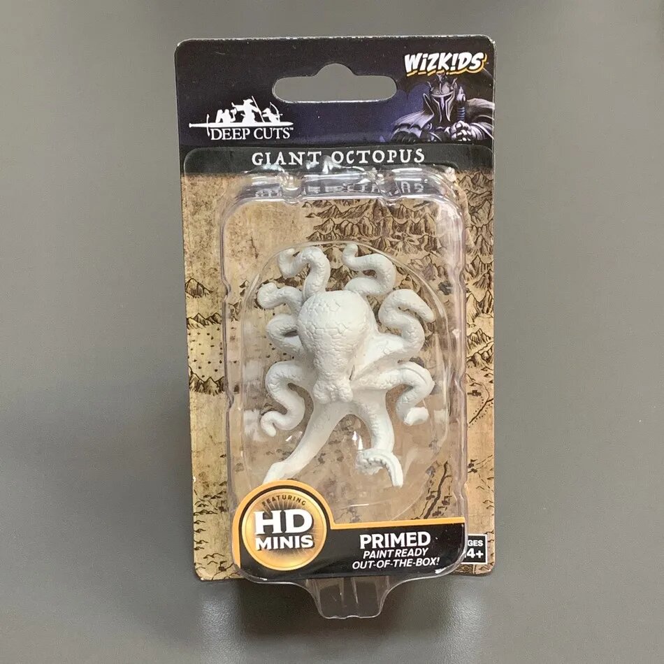 Миниатюра Giant Octopus, WizKids Deep Cuts, primed, 73728