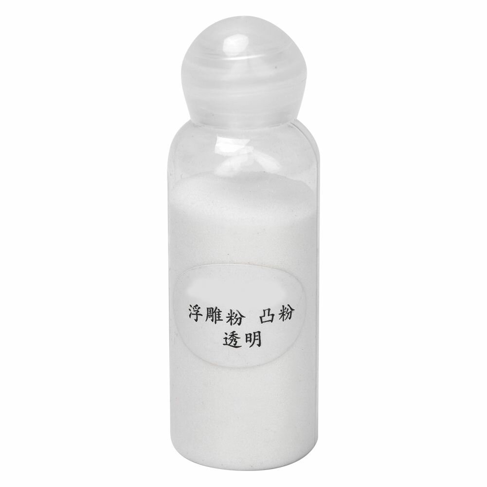 Прозрачный порошок для тиснения бумаги 15 г для художественного творчества, штамповки, скрапбукинга