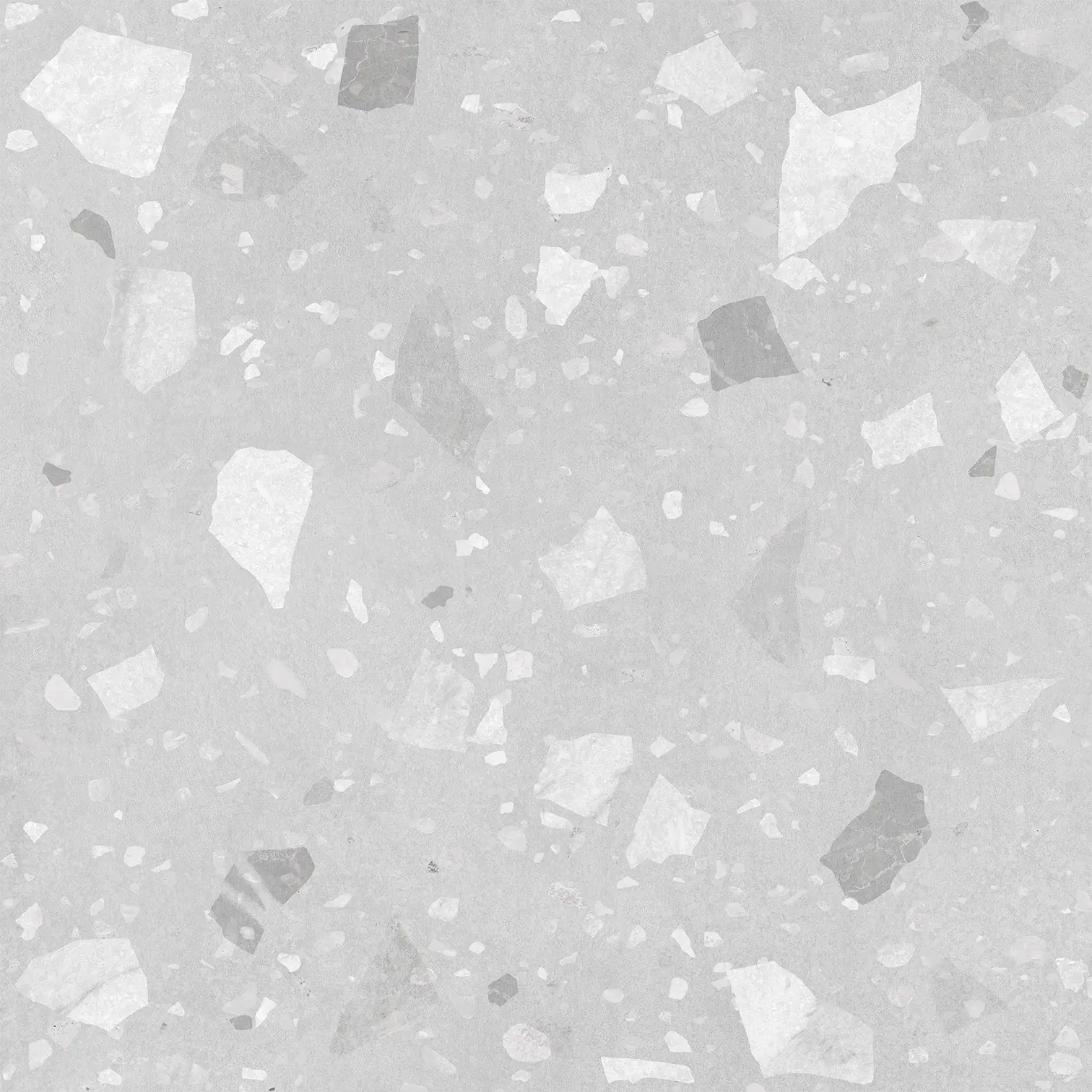 Шахтинская плитка Нео Терраццо керамогранит 400x400х7мм (11шт) (1,76 кв. м) матовый серый